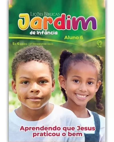 Revista Ebd Jardim De Inf Ncia Aluno Trimestre Cpad Mercadolivre