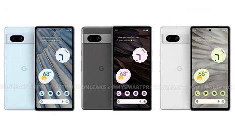 Google Pixel 7a Leaked Render Confirms Design Color Options