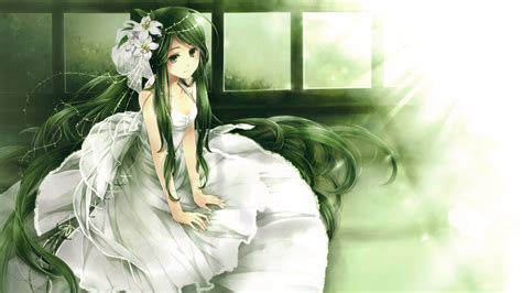 Chi tiết hơn 92 về hình nền màu xanh lá cây anime mới nhất coedo vn