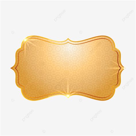 Golden Luxury Text Box Or Title For Wedding Invitation Label Wedding