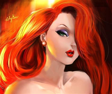 Who Framed Roger Rabbit Redhead Girl Jessica Rabbit Hair Hd Wallpaper Pxfuel