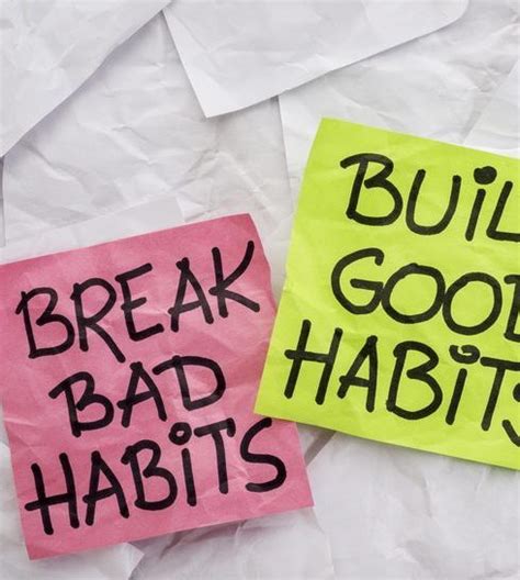 How To Break Bad Habits TheWill Downtown