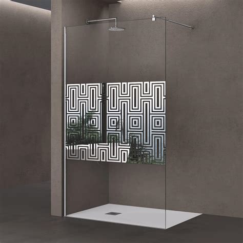 Sogood Luxus Duschwand Bremen02DM 100x200 Cm Walk In Dusche Mit