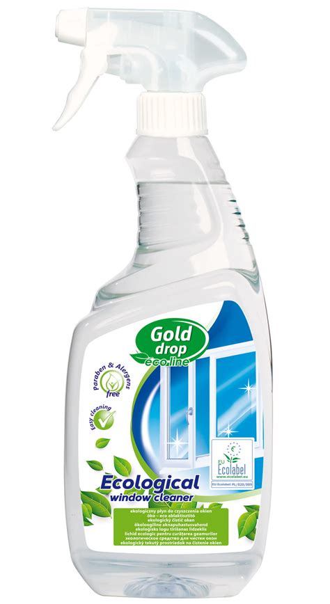 Ekologiczny płyn do mycia okien szyb window cleaner 750 ml Gold drop