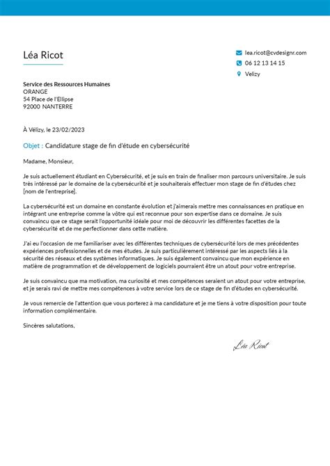 Lettre De Motivation Stage Pdf Exemple De Lettre De Demande De Stage