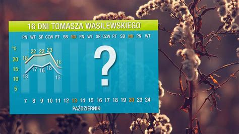 Pogoda na 16 dni Tomasza Wasilewskiego Autorska długoterminowa prognoza