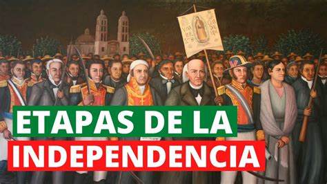 Etapas de la Independencia de México y sus características YouTube