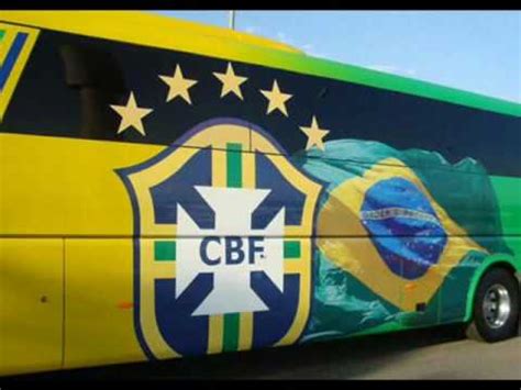CBF APRESENTA NOVO ÔNIBUS DA SELEÇÃO BRASILEIRA 2010 YouTube