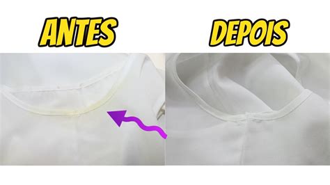 COMO TIRAR MANCHA DE SUOR E MANCHAS DE DESODORANTE DA ROUPA YouTube