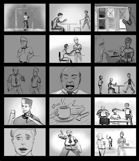 Storyboarding Basics By Brian Lemay Storyboard Storyboard Template