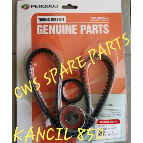 PERODUA KANCIL 850 TIMING BELT KIT SET 100 ORIGINAL 13500 36R02 103Y19