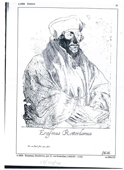 Portret Erazma Z Rotterdamu Stan IV Muzeum Utracone