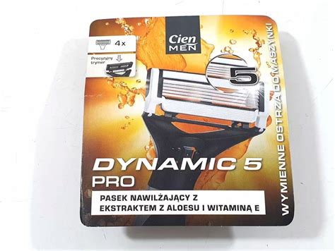 WKŁADY OSTRZA DO MASZYNKI DYNAMIC 5 PRO CIEN 4 SZ 13810844969 Allegro pl