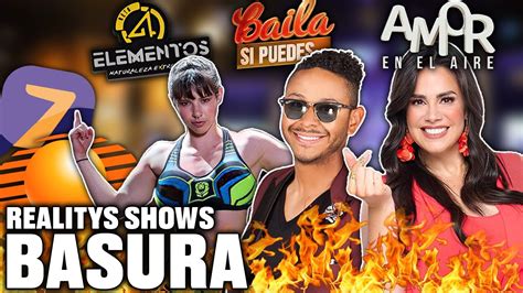 LOS REALITY SHOWS DE LA TV QUE FRACASARON YouTube