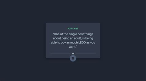 frontend mentor advice generator app using nuxt and vuetify coding challenge solution