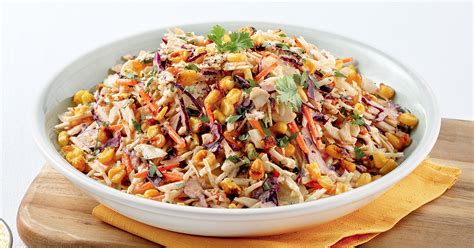 Salade de chou mexicaine au maïs grillé 5 ingredients 15 minutes