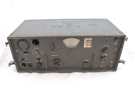 Kurzwellen Empfänger a KW E a OLDMILITARIA original military