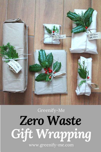 Zero Waste Gift Wrapping Zero Waste Gifts Gift Wrapping Zero Waste
