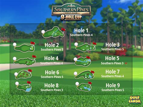 Southern Pines Hole Cup Golf Clash Help Center