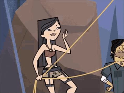 Total Drama Island Gwen  Total Drama Island Gwen Goth Discover And Share S