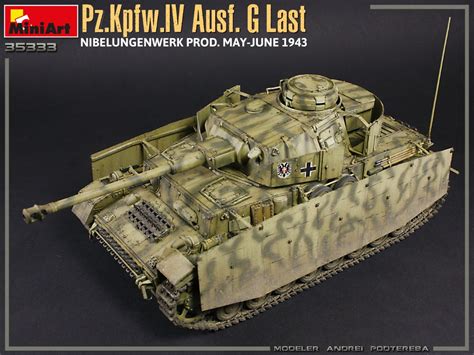 New Photos Of Kit 35333 Pz Kpfw IV Ausf G Last Ausf H Early