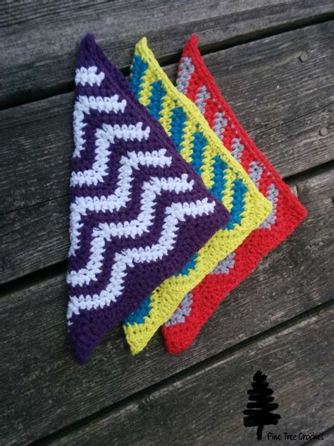 10 Easy Single Crochet Chevron Patterns Crochet Life
