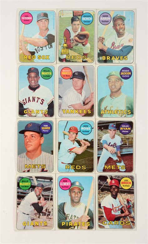 Lot Detail 1969 TOPPS BASEBALL COMPLETE SET