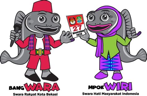 KPU Kota Bekasi Kenalkan Maskot Ikan Gabus Dan Jinggle Pilkada 2024