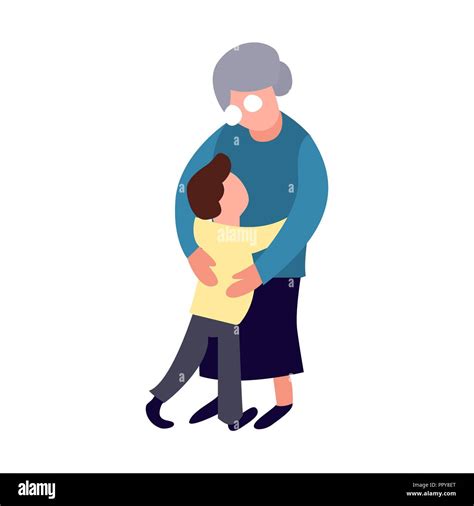 Grandma Grand Stock Vector Images Alamy