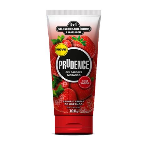 Gel Lubrificante Prudence Morango G Panvel Farm Cias