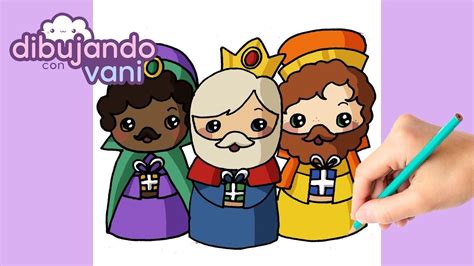 COMO DIBUJAR A LOS REYES MAGOS PASO A PASO DIBUJOS PARA DIBUJAR