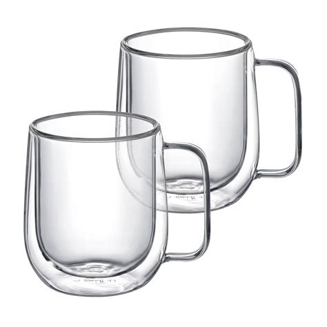 SZKLANKI Z PODWÓJNYM DNEM TERMICZNE 2x250ml DOUBLE 96886 Cena