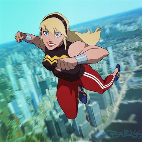 Young Justice Invasion Wonder Girl Promo Comic Art Community Gallery Of Comic Art Young