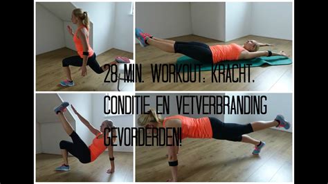 28 Min Workout Kracht Conditie En Vetverbranding Expert YouTube