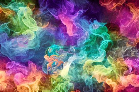 Colorful Smoke Effect Background Graphic By Fstock Creative Fabrica