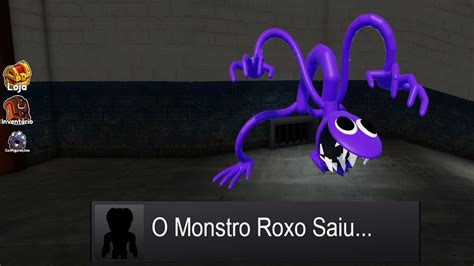 O Monstro Roxo Saiu Do Duto No Rainbow Friends Roblox Youtube