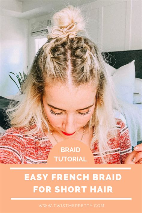 Beginner Braids For Short Hair The Best Braided Hairstyles For Short