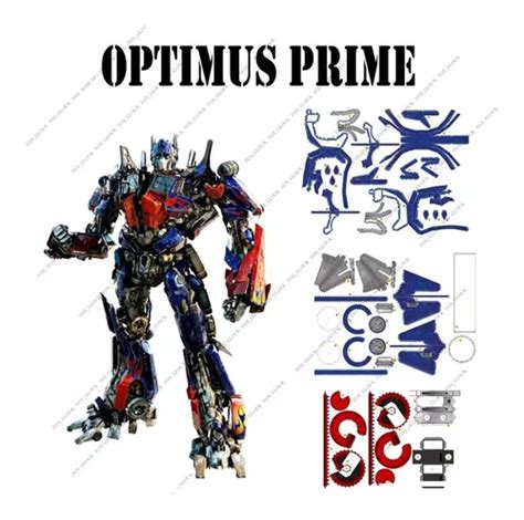 Optimus Prime Transformers Papercraft 1 Metro