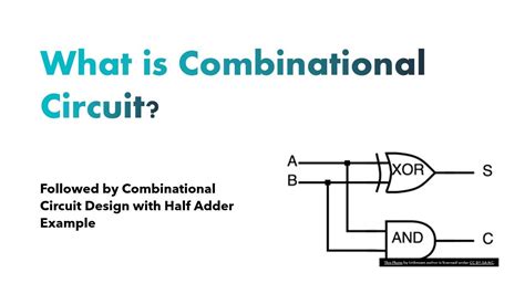 what is combinational circuit and how to design it youtube