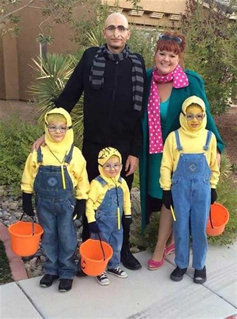 Familias Que Triunfaron En Halloween Al Usar Los Disfraces