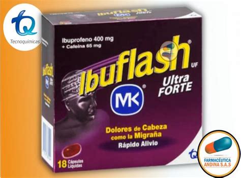 IBUFLASH ULTRA FORTE CAJA X 18 CAPSULAS MK