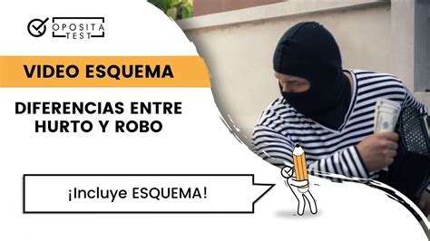 Diferencias Entre HURTO Y ROBO YouTube