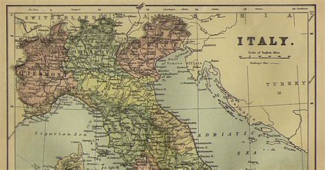 Old Map Italy Exodoinvest
