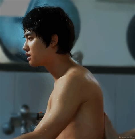 Kyungsoo as half naked EXO 엑소 Amino