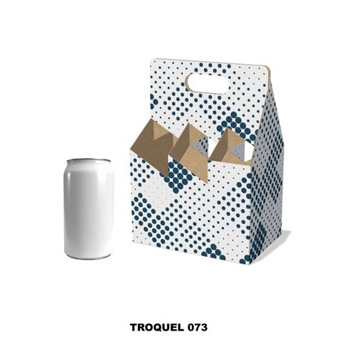 23 X 24 X 15 Cm Para 6 Cervezas Troquel 73 Pymedia S A Imprenta
