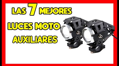 Las 7 MEJORES LUCES Para MOTO Con Mejor CALIDAD PRECIO De AMAZON 2024