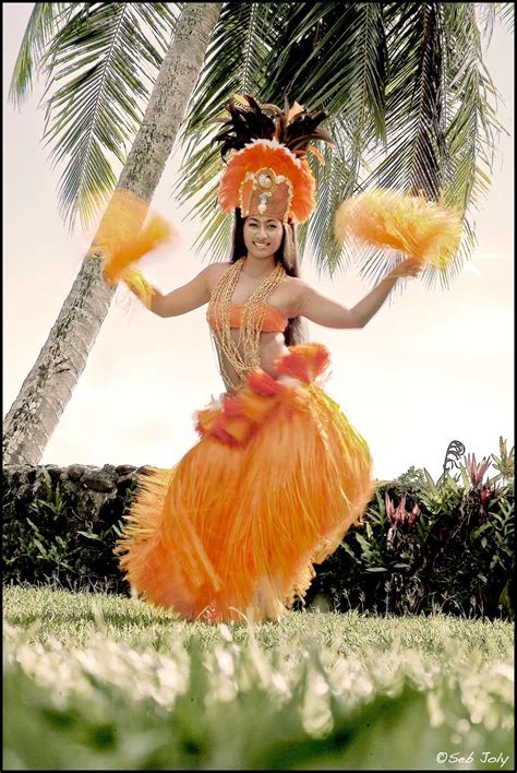 Vahine Vahin Danse Polyn Sienne Costumes Tahitiens