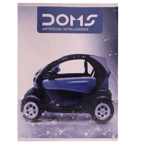 Doms Artifical Intelligence Series Unruled Notebook 288 Pgs