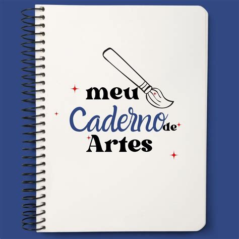 Capa de caderno de artes Ideias para caprichar na decoração