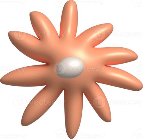 elemento de formas orgânicas 3D 9636917 PNG